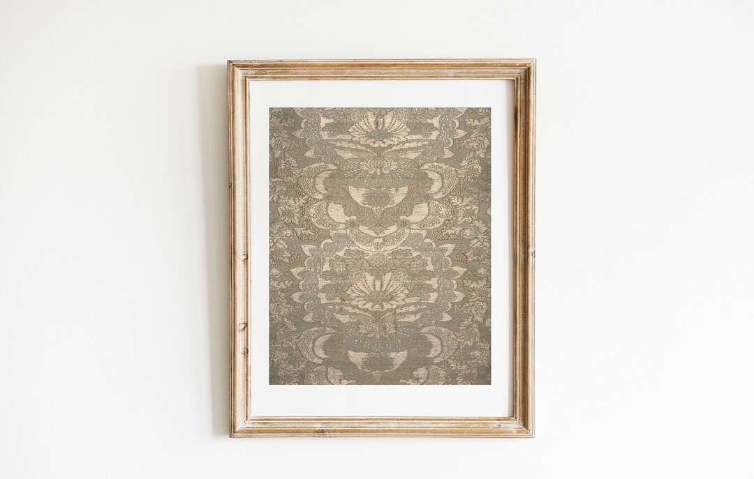 Vintage Tapestry Print Instant Digital Download | Textile Wall Art ...