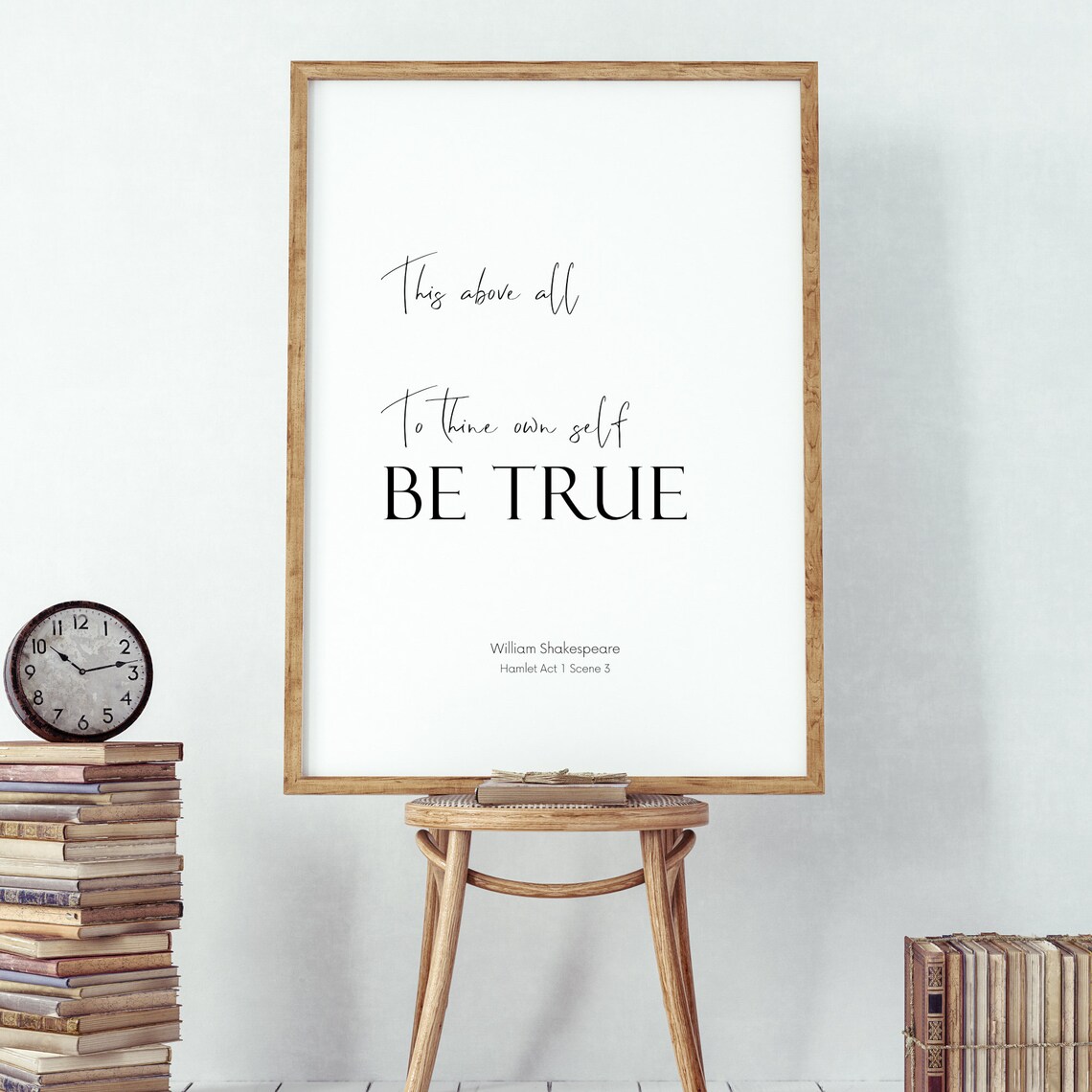 This Above All to Thine Own Self Be True Hamlet Act 1 | Etsy