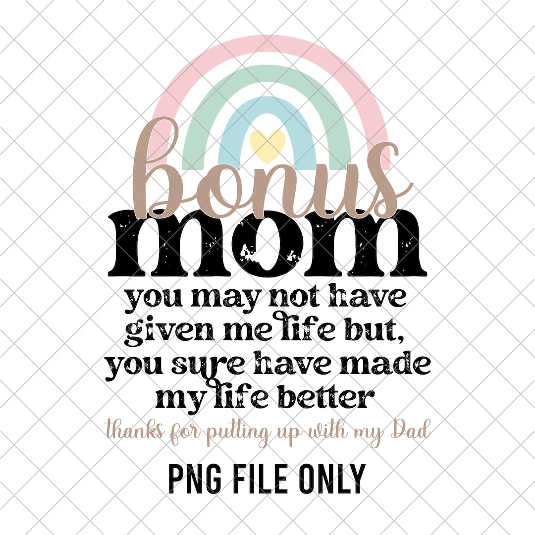 Bonus Mom - Etsy