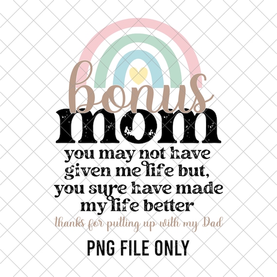 Bonus Mom - Etsy