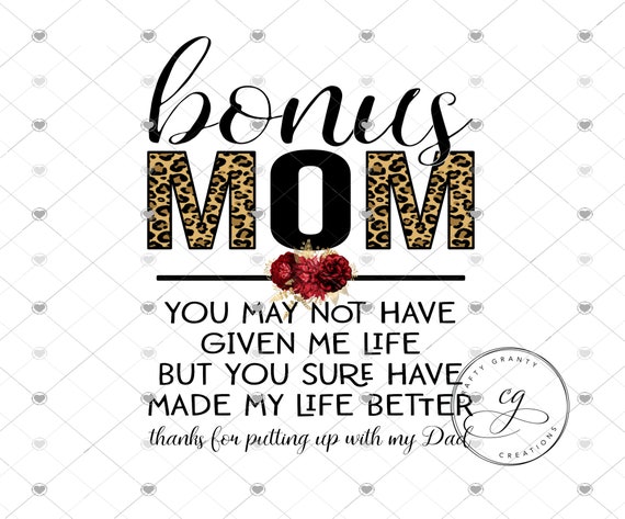Bonus Mom - Etsy