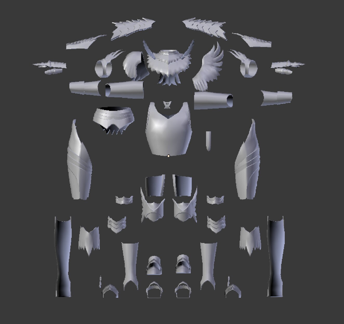 Griffith Armor Pepakura - Etsy