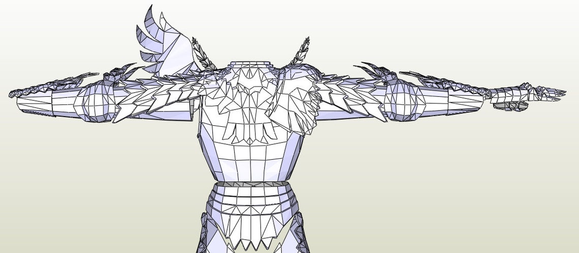 Griffith Armor Pepakura - Etsy