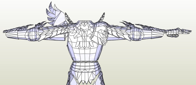 Griffith Armor Pepakura - Etsy