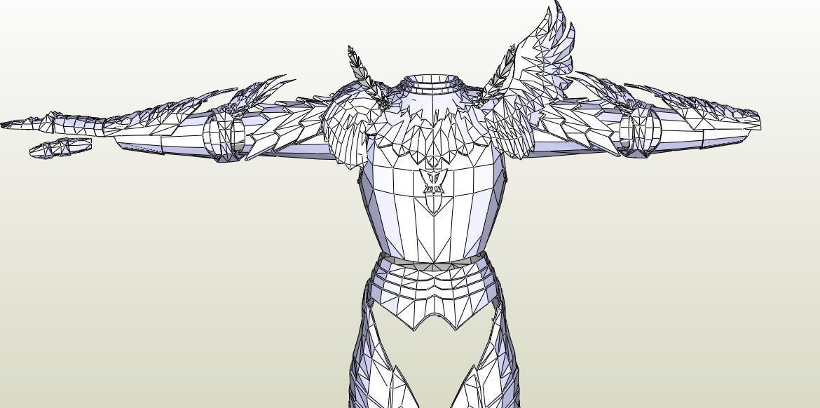 Griffith Armor Pepakura - Etsy