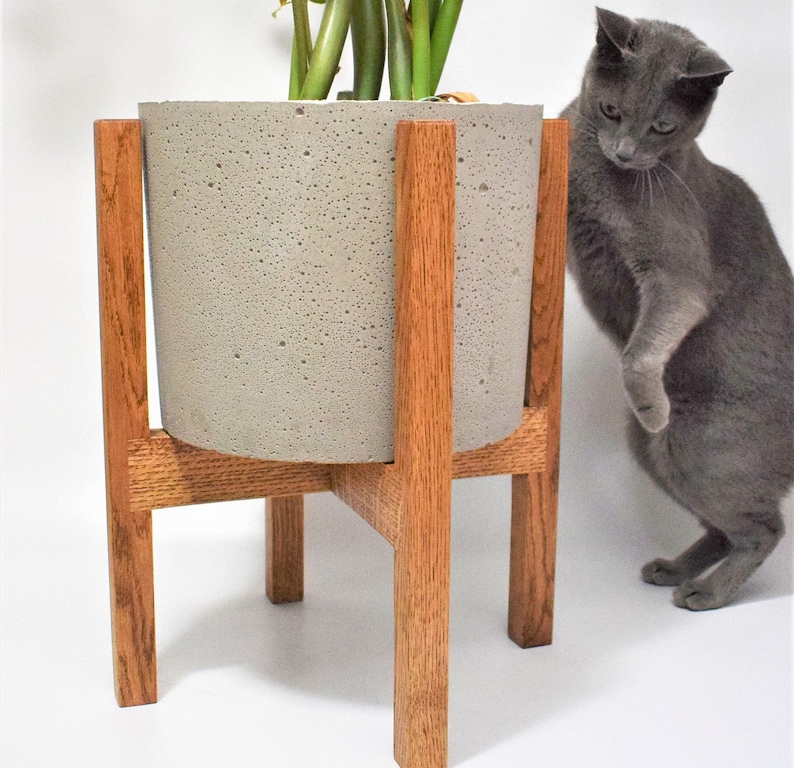 Plant Stands for Heavy Pots, Mid Century Modern Design. - Etsy