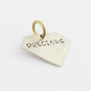 Personalized Diamond Dog Tag ID for Collar Tag With Stamped - Etsy