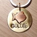 Personalized Fish Dog Tag ID for Collar Tag With Stamped Front - Etsy