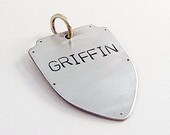 Personalized Shield of Knight Dog Tag ID for Collar With - Etsy