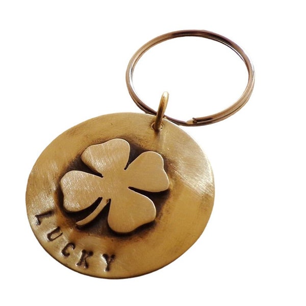 Clover Dog Tag - Etsy