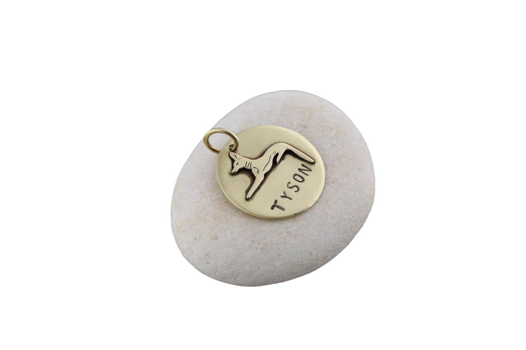 Custom Anubis Dog Tag, Egyptian God Pet ID Tag With Name and Phone ...