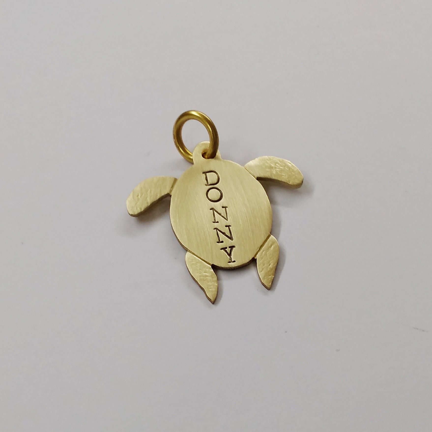 Personalized Turtle Dog Tag ID for Collar Tag with Stamped | Etsy