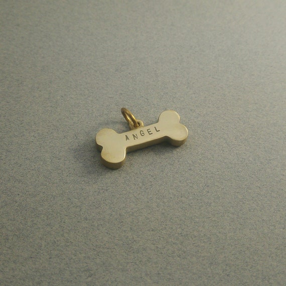 Personalized Big Bone Dog Tag ID for Collar Tag With Stamped - Etsy