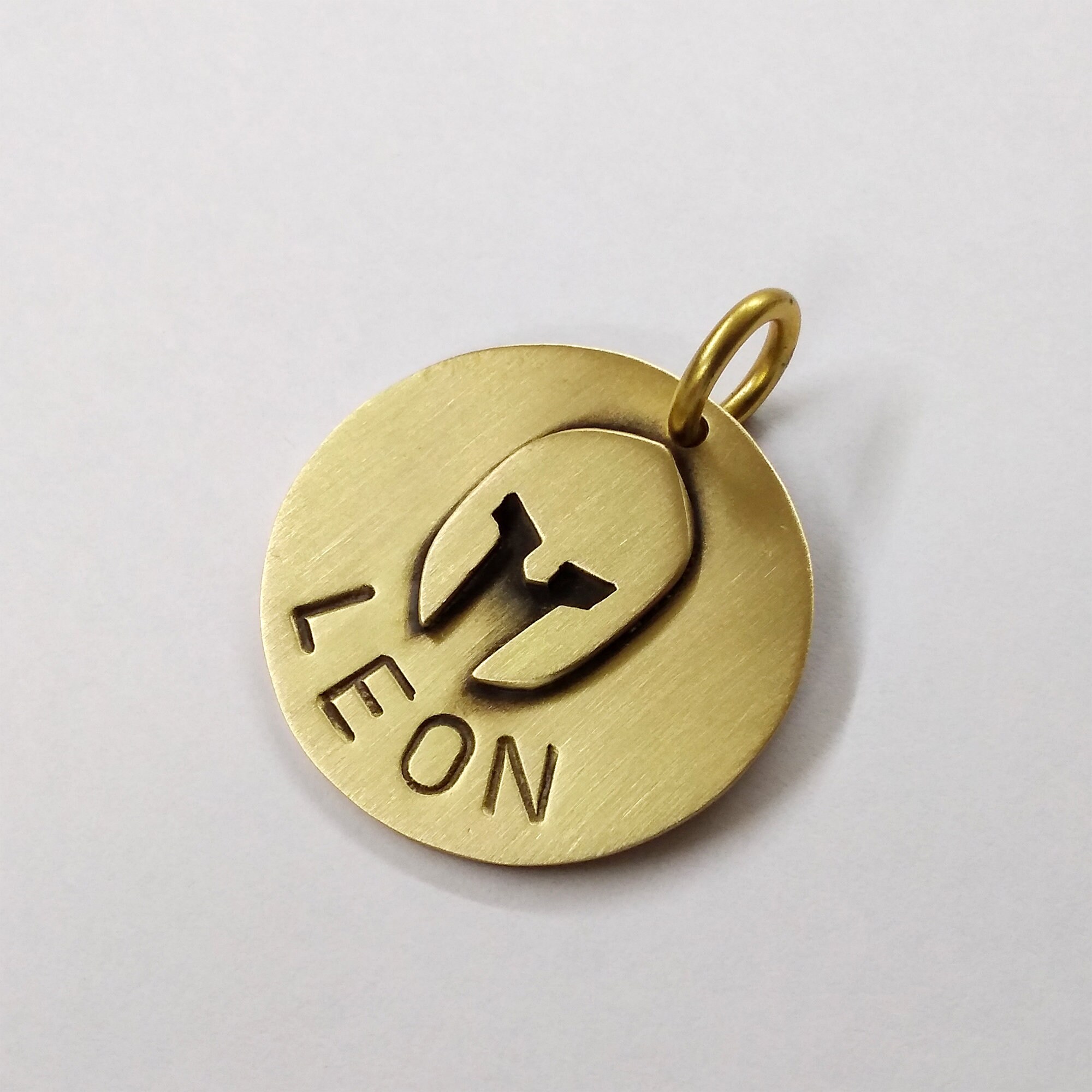 Personalized Dog Tag ID Spartan Leonidas Ancient Greek - Etsy UK