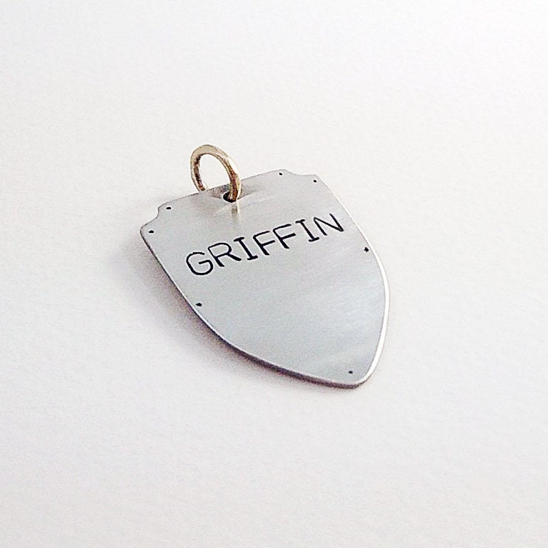 Personalized Shield of Knight Dog Tag ID for Collar With - Etsy