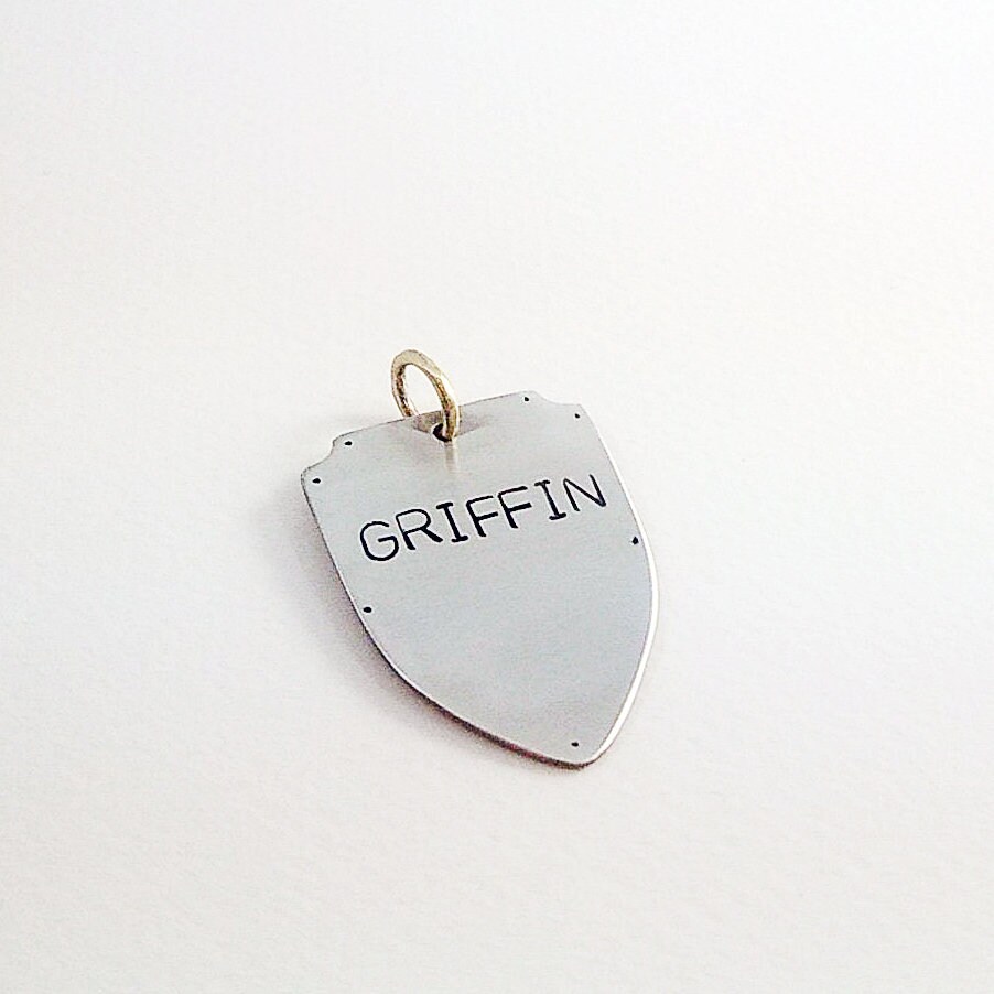 Personalized Shield of Knight Dog Tag ID for Collar With - Etsy