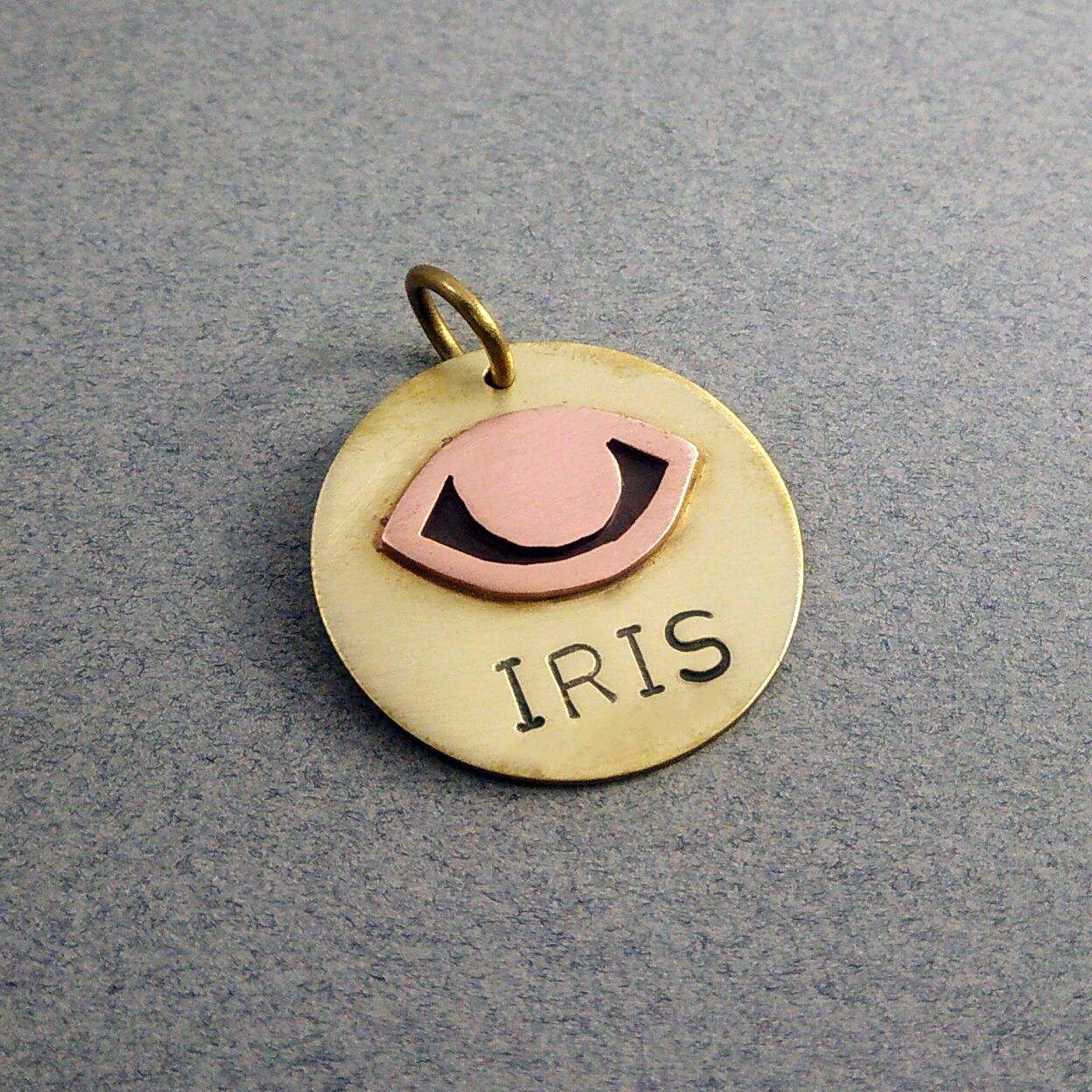 Personalized Evil Eye Dog Tag ID for Dog Collar Tag With - Etsy