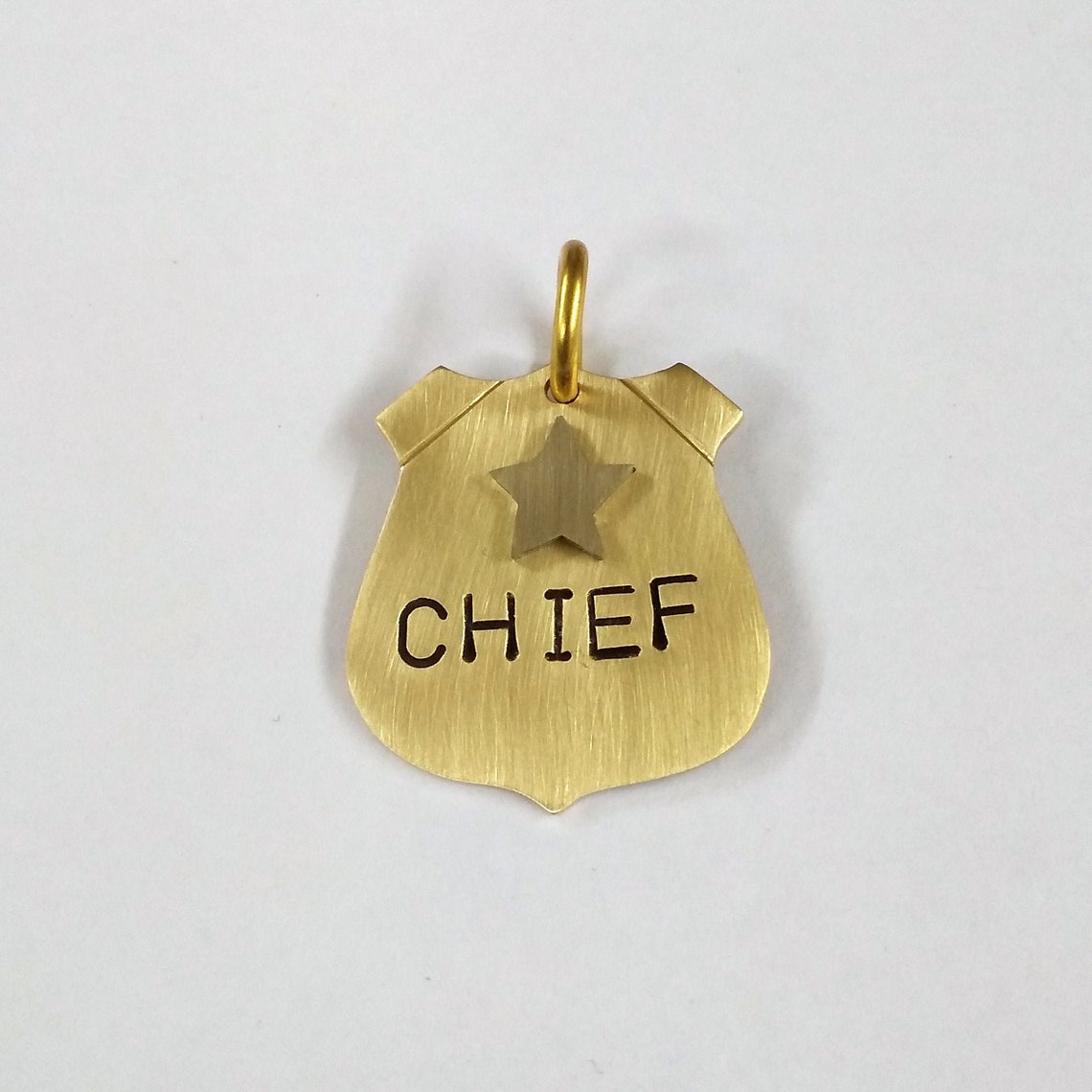 Personalized Deputy Police Law Enforcement Badge for Collar | Etsy