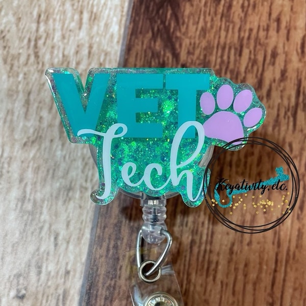 Veterinary Technician Badges - Etsy