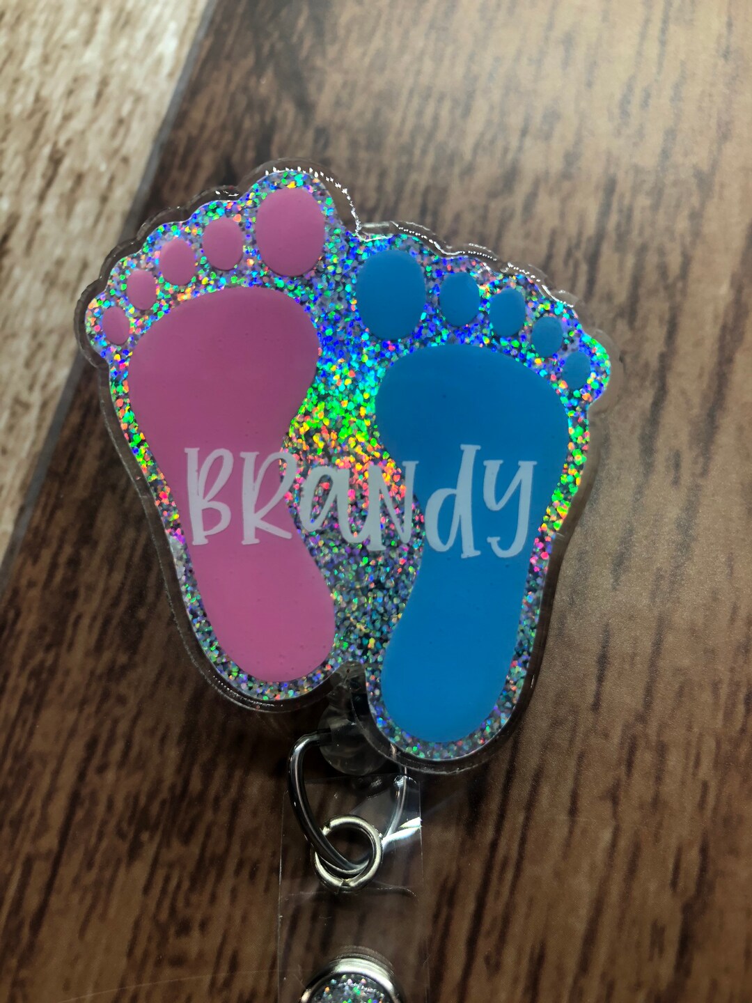 Baby Feet Badge Reel • NICU Labor and Delivery Obstetrics OBGYN Medical ...