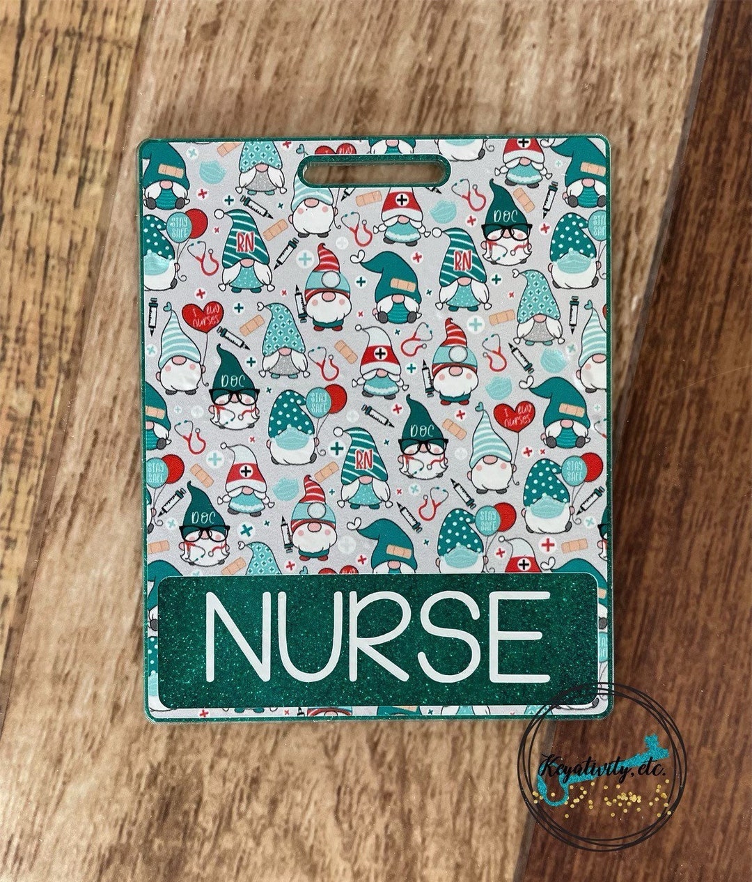 Gnome Badge Buddy • Medical Gnomes Gnomies Med Doctor RN Nurse Doc Cute ...