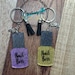 Nail Polish Bottle Keychain Glitter Tassel Key Chain Made - Etsy