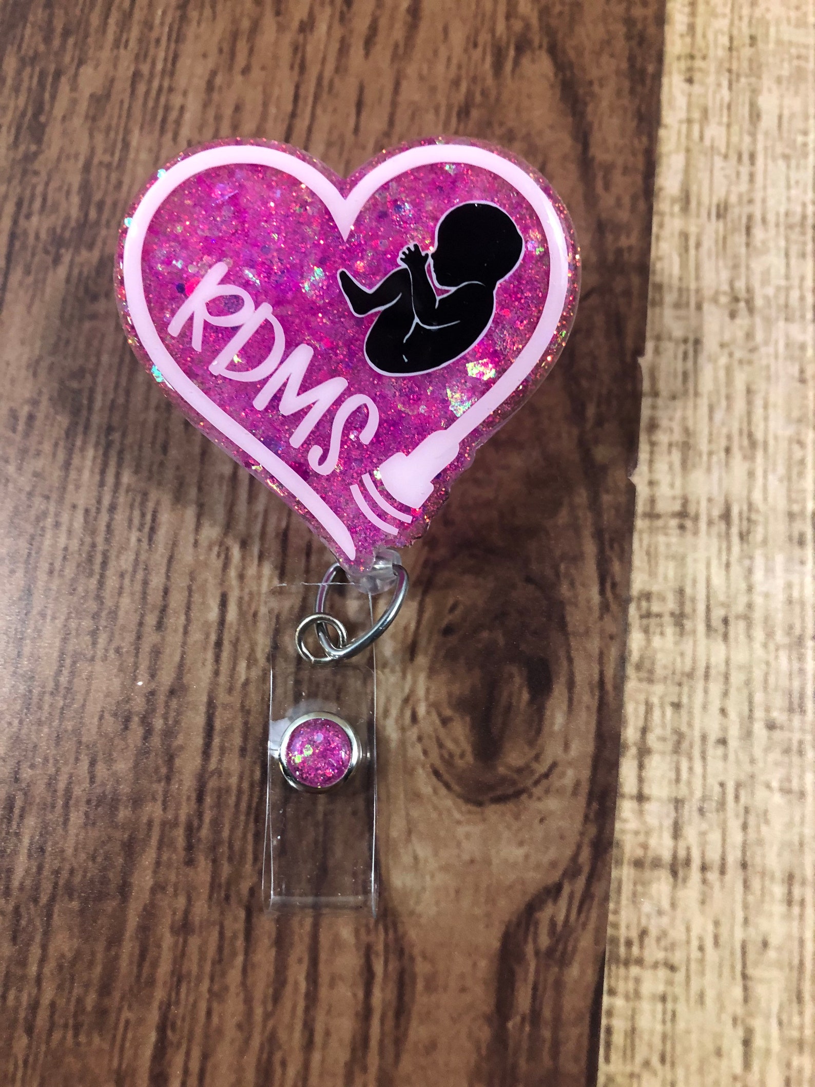 Sonogram Badge Reel Baby Radiology Tech RT X Ray Diagnostic - Etsy