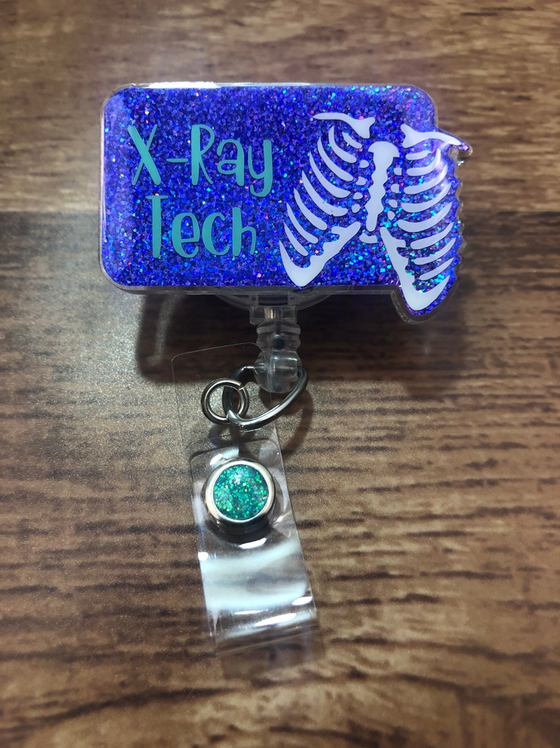 X-ray Tech Badge Reel Radiology Radiologist Xray Tech Chest - Etsy