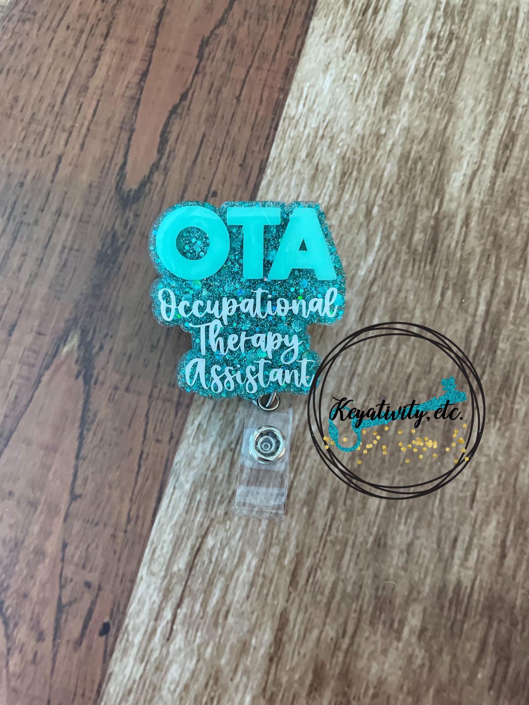 Occupational Therapy Assistant Badge Reel • OTA Therapy Therapist ...