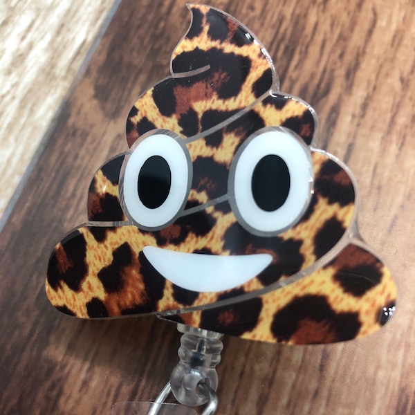 Poop Colon Badge - Etsy