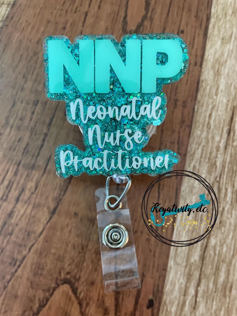 NNP Neonatal Nurse Practitioner Badge Reel • Nursing Nurses NICU Baby ...