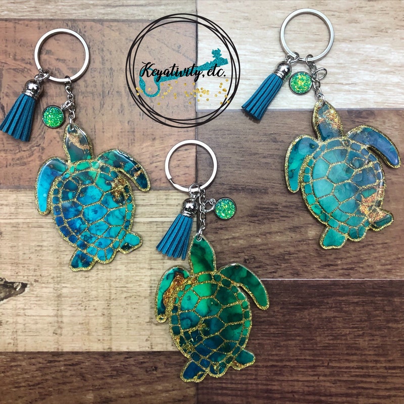 Glitter Turtle - Etsy