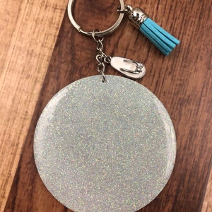 Beach Please Keychain Sand Beachy Scene Summer Lake Sky Flip Flop ...