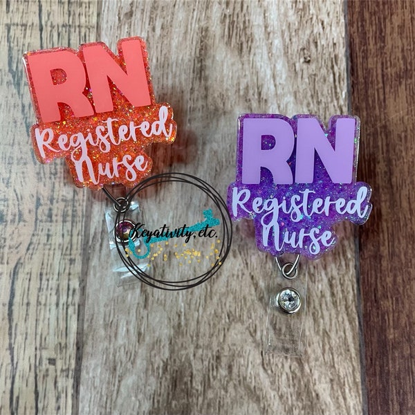 Rn Nurse Badge - Etsy