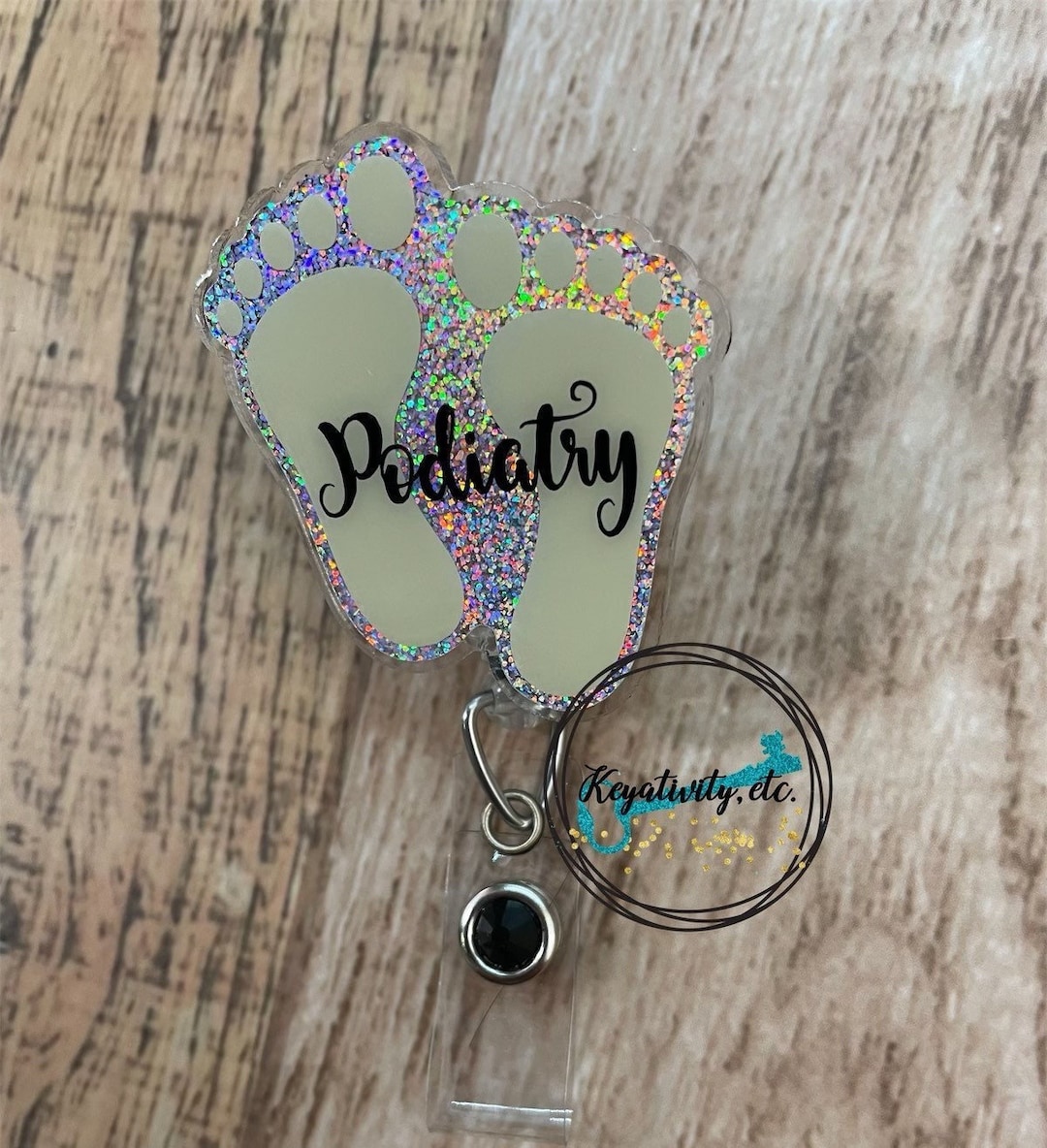 Podiatry Feet Badge Reel • Foot Podiatrist Medical Doctor Office Nurse ...