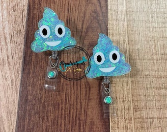 Poop Emoji Badge | Etsy