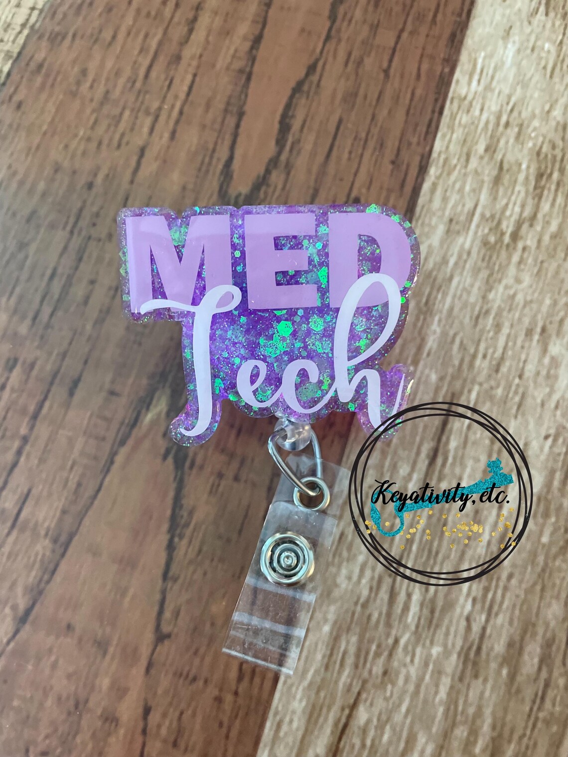 Med Tech Badge Reel • Medical Technologist Technician Gift Present ...