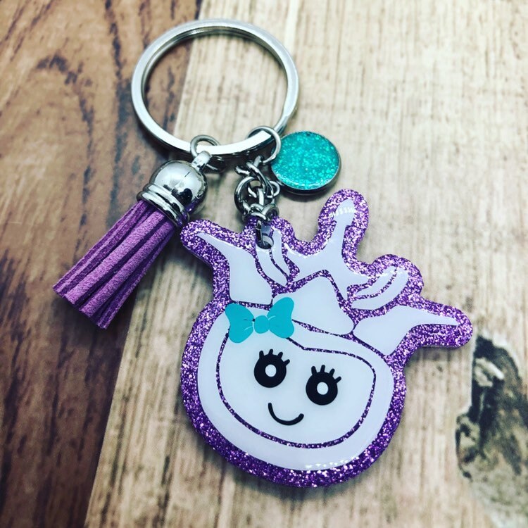 Vertebrae Keychain Spine Specialist Orthopedic Neurosurgeon | Etsy