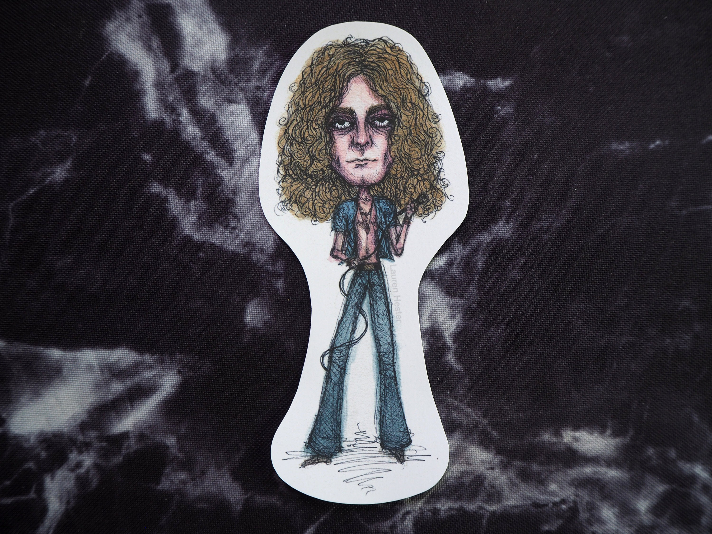 Robert Plant Sticker Led Zeppelin Vinyl Stickers 70s - Etsy