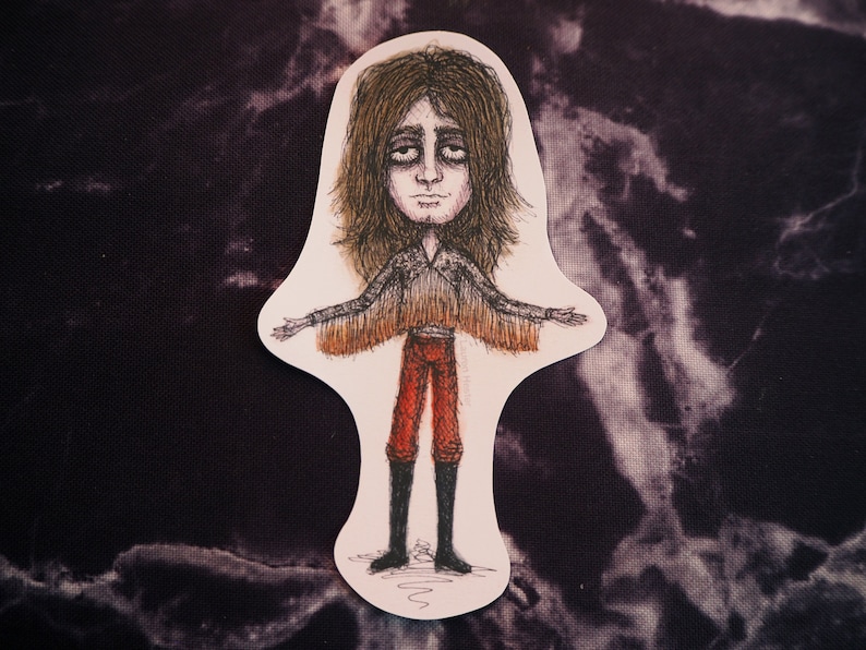 Ozzy Osbourne Sticker - Black Sabbath - Vinyl Stickers, 70s Heavy Metal ...