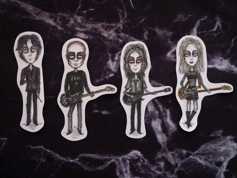 Smashing Pumpkins Sticker Set Billy Corgan James Iha Jimmy - Etsy