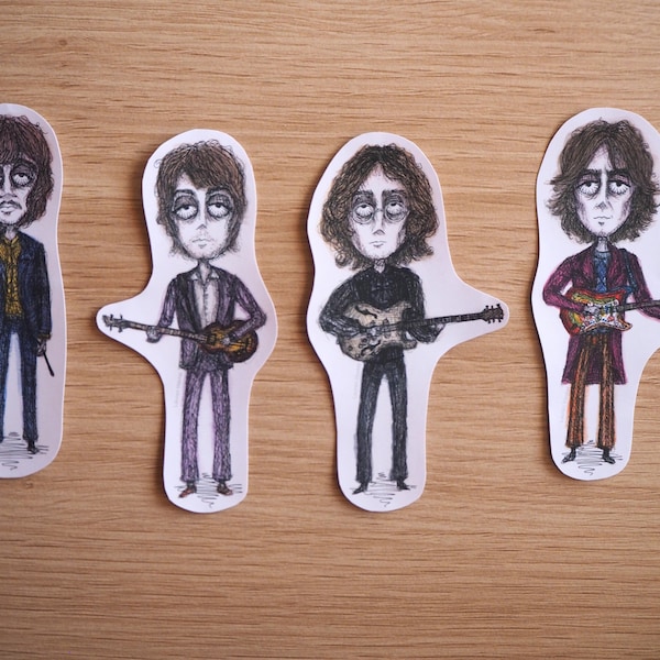 The Beatles Sticker - Etsy