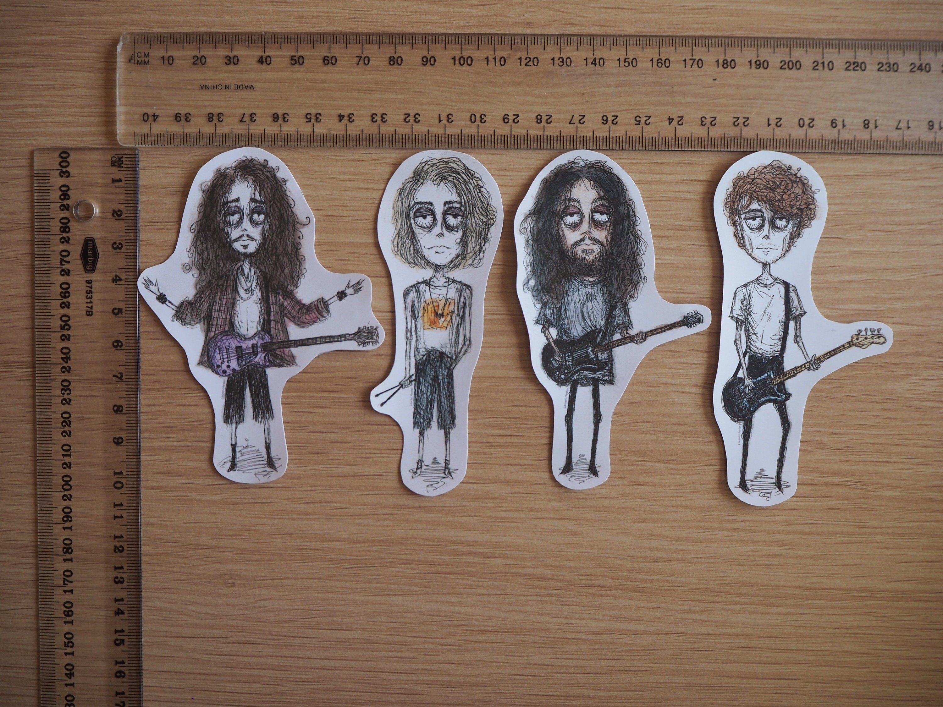 Soundgarden Sticker Pack Chris Cornell Kim Thayil Matt | Etsy