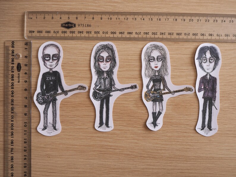 Smashing Pumpkins Sticker Set Billy Corgan James Iha Jimmy - Etsy