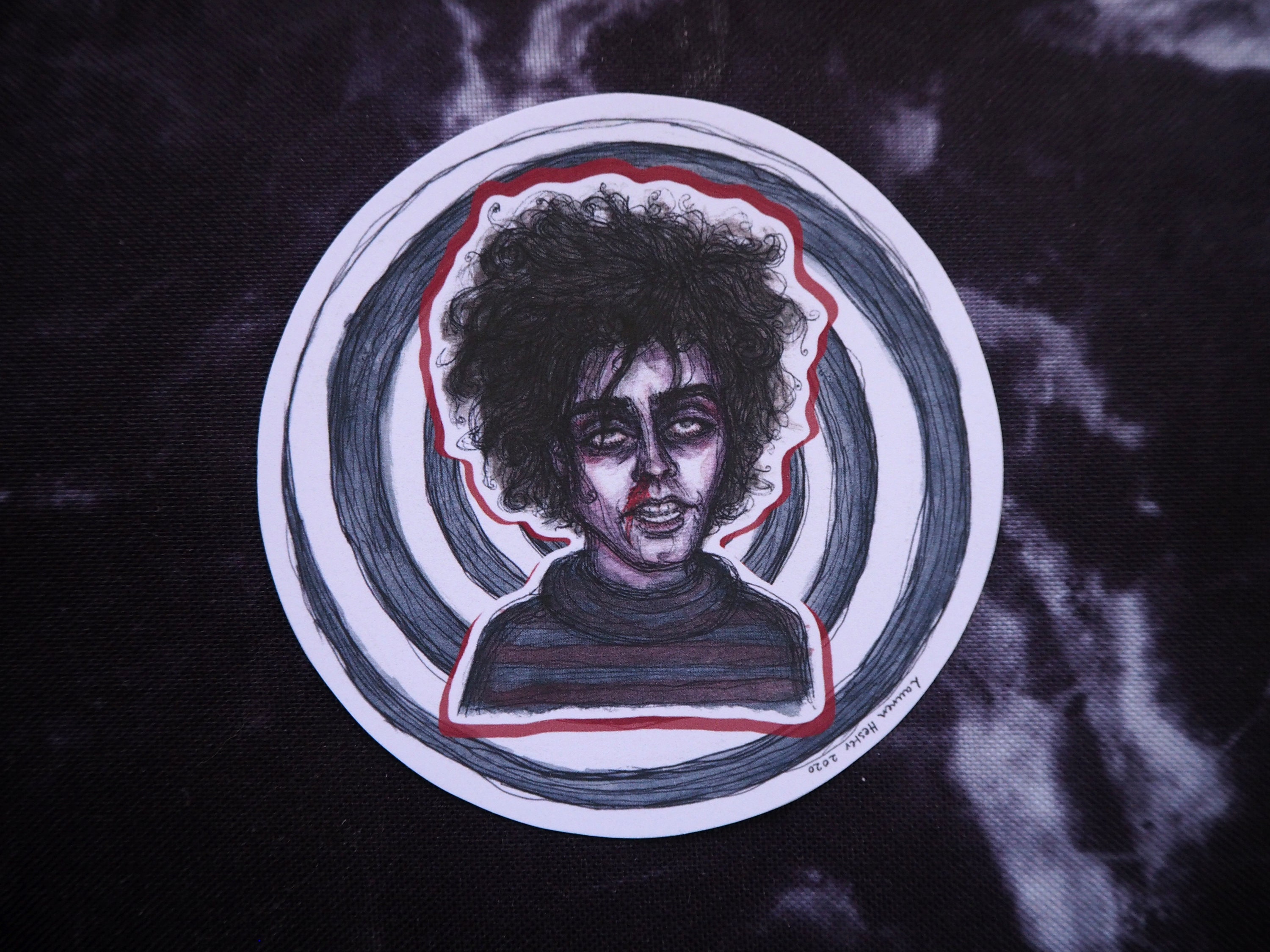 Tim Burton Sticker Director de cine Vinyl Stickers Cine - Etsy España