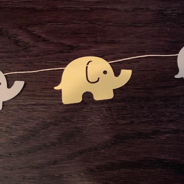 Elephant Garland - Etsy