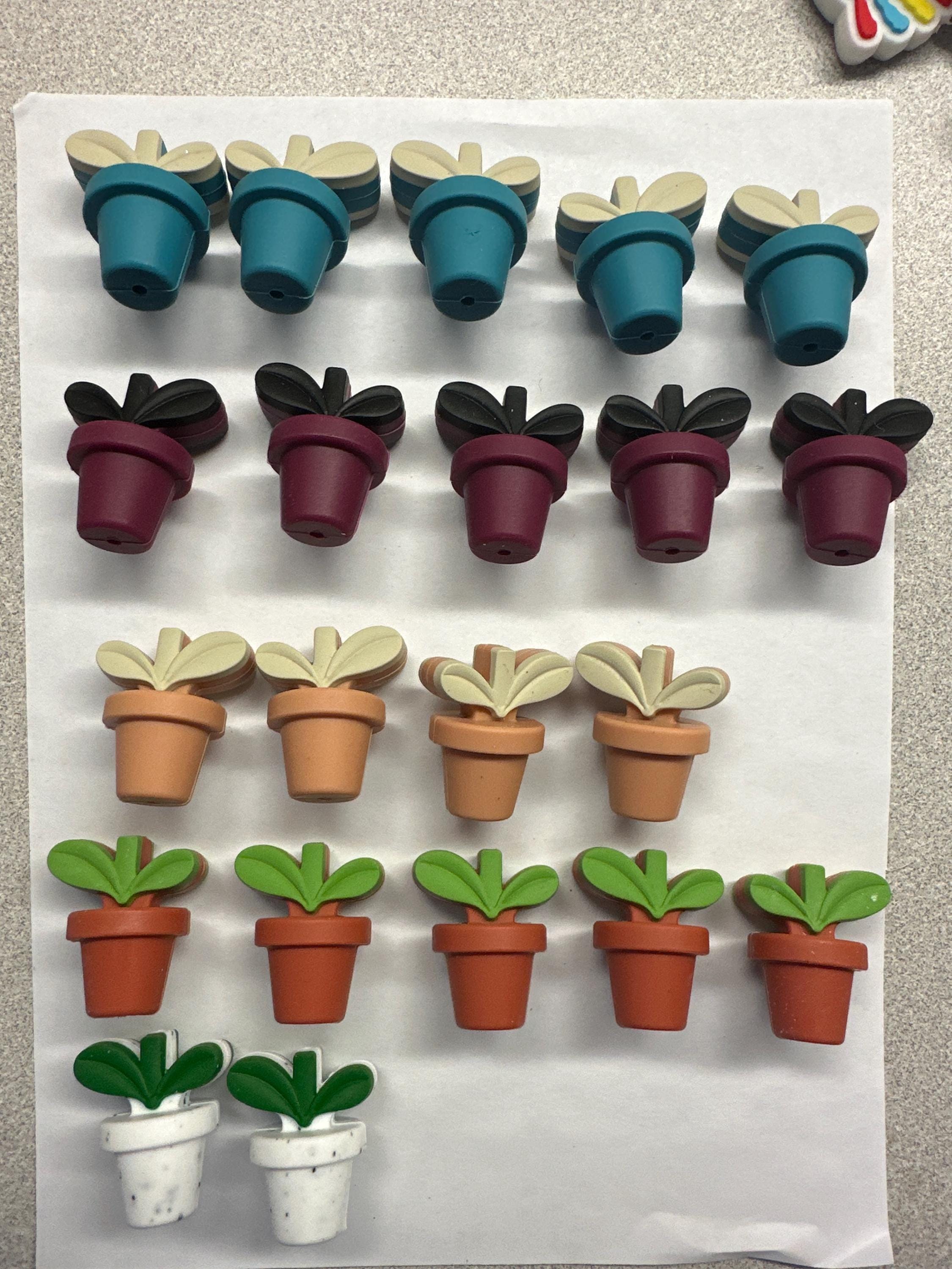 Silicone Flower Pot Beads - Etsy