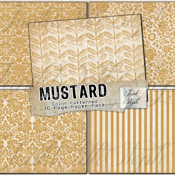 Damask Digital Paper - Etsy