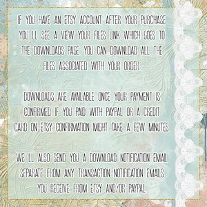 Cherry - Lace & Script Paper Pack: 15 Page Color Textured Patterns ...