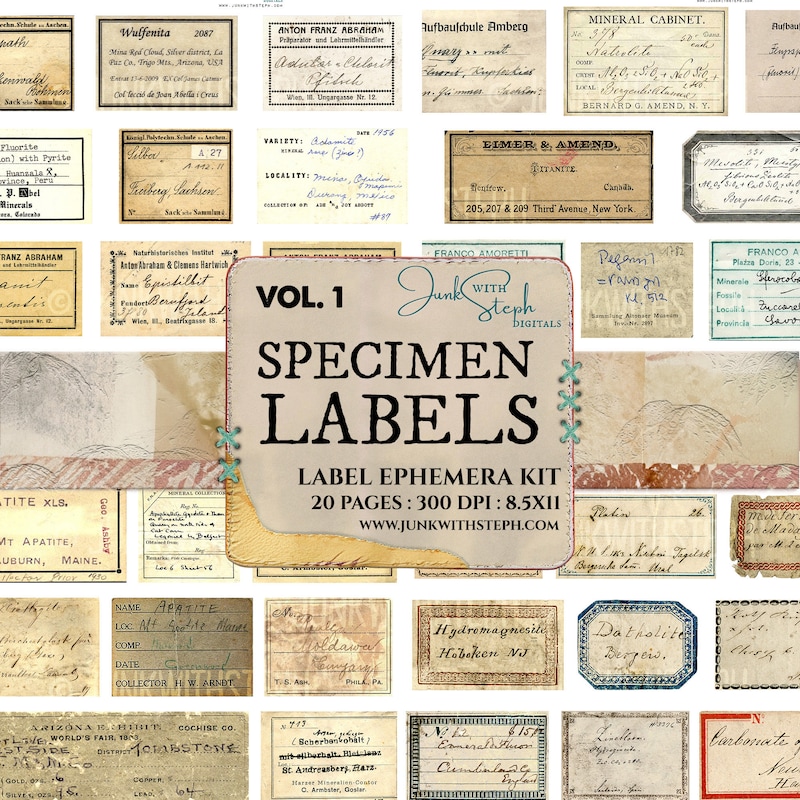 Old Catalog Labels - Etsy